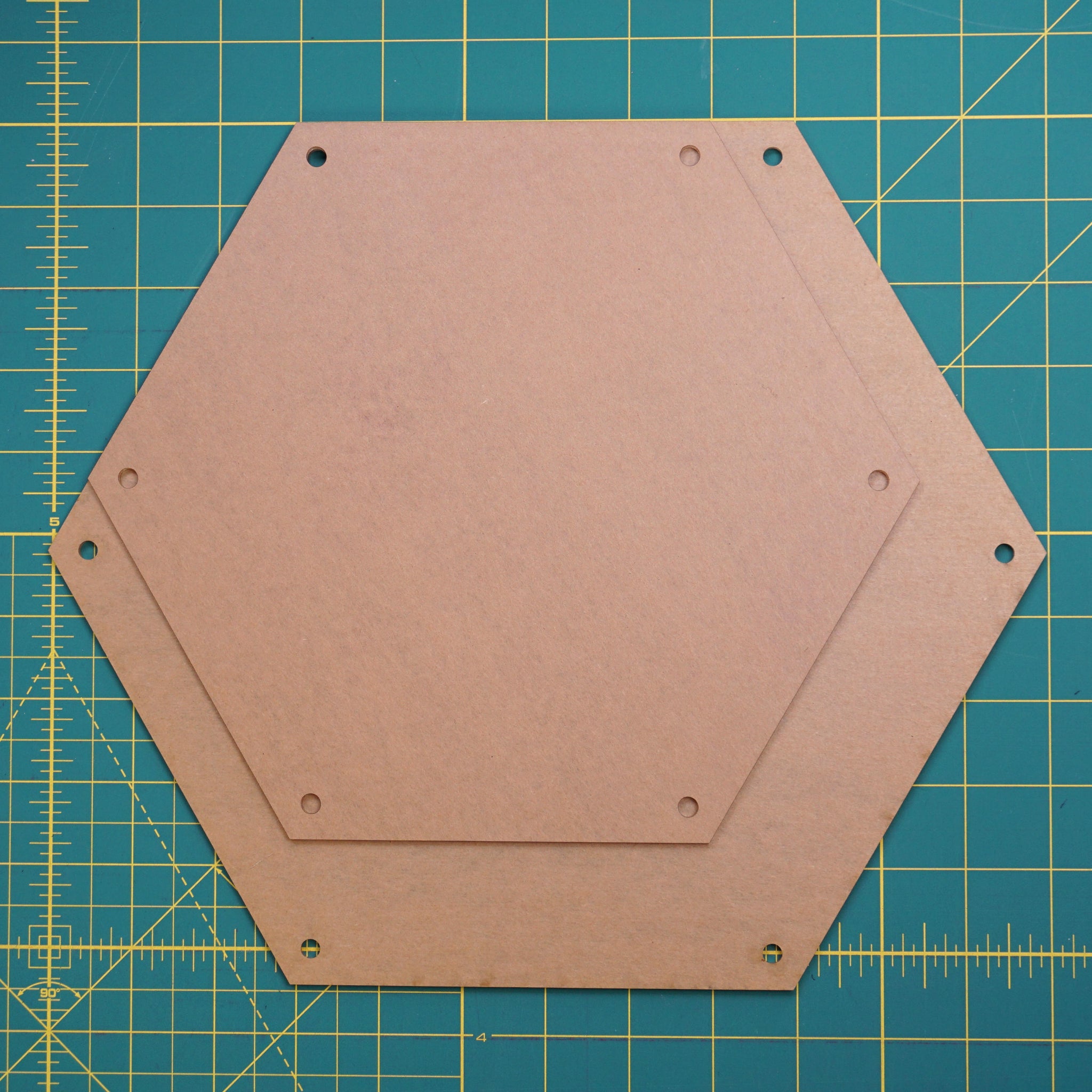 Small and Medium Hexagon Templates – Gathering Folds